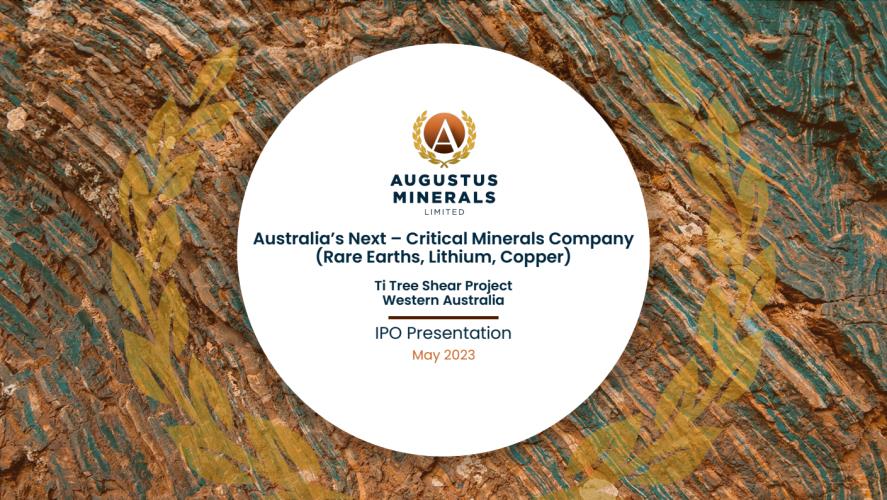 Investor Centre | Augustus Minerals Limited
